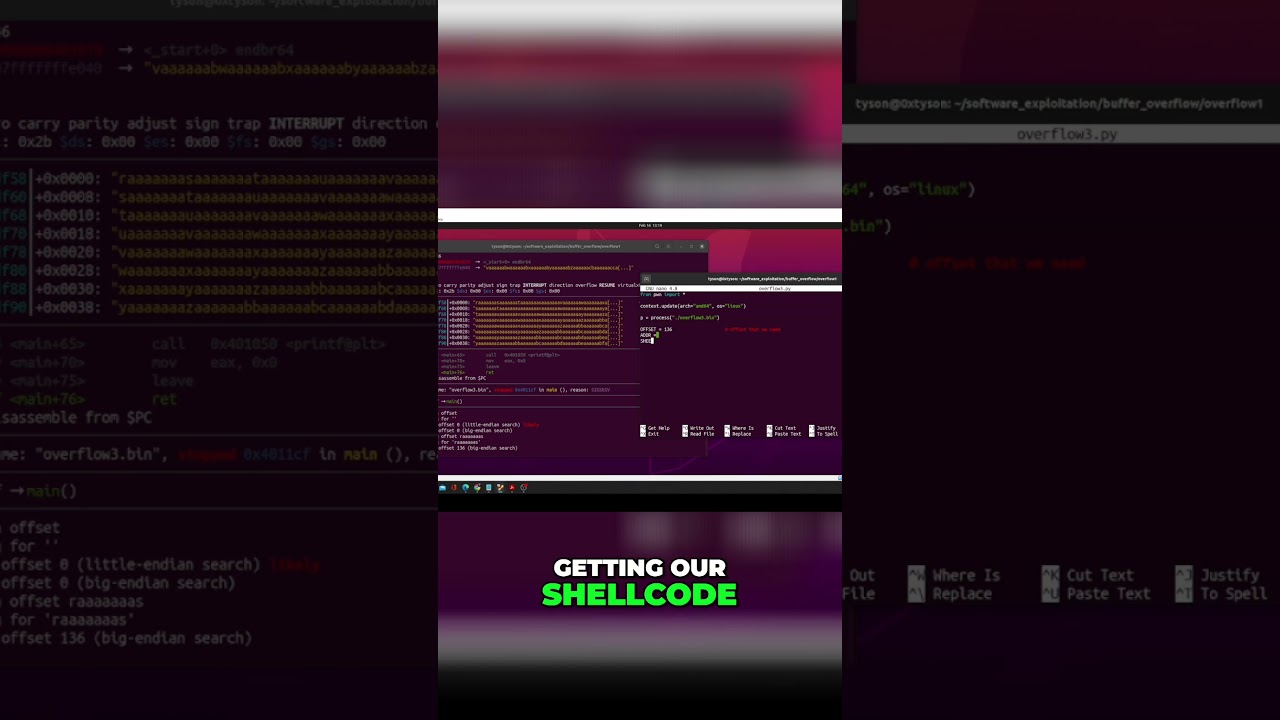 Shellcode Injection Actually Explained #hacking #reverseengineering #exploit