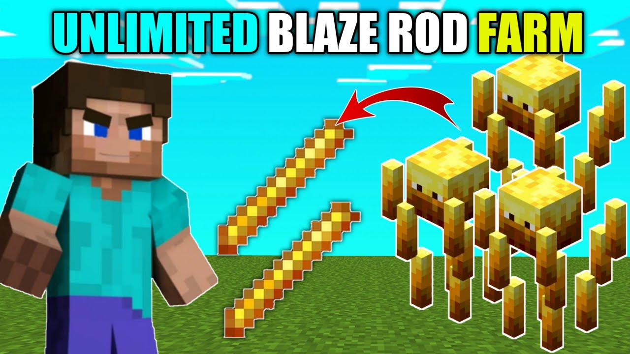 I Made Unlimited Blaze Rod Farm (Minecraft 1.19) #19