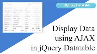 javascript - jQuery dataTableをリロード/リフレッシュする方法は？ - kzen.dev