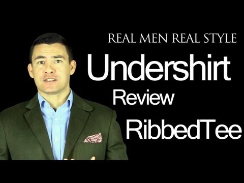 RibbedTee Men's Undershirt Review - Real Men Real Style