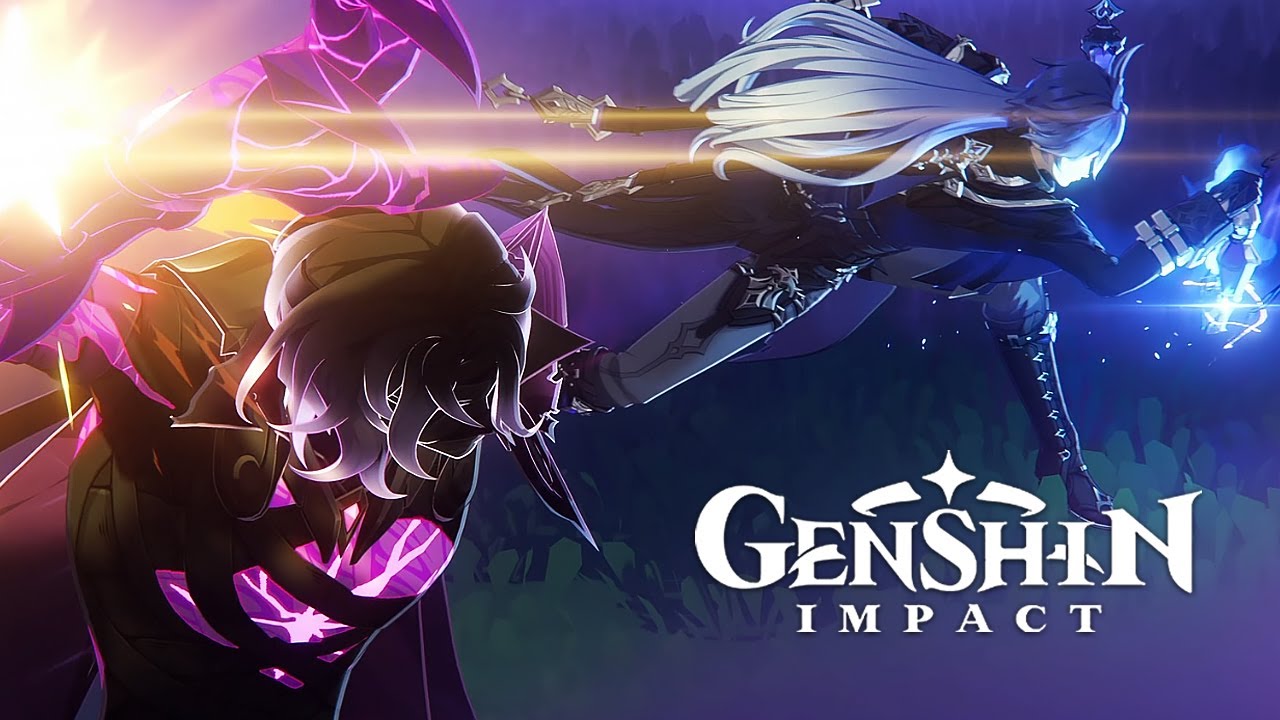 Flins & Aether Versus Rerir Cutscene Animation | Luna I Nod-Krai Archon Quest | Genshin Impact 6.0