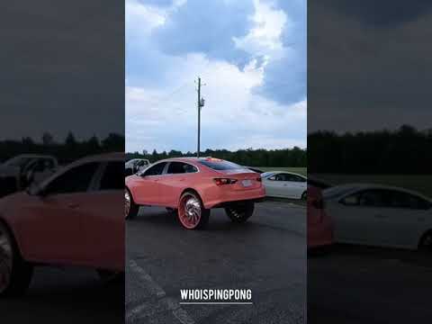 Chevy Malibu on 30s #bigrims