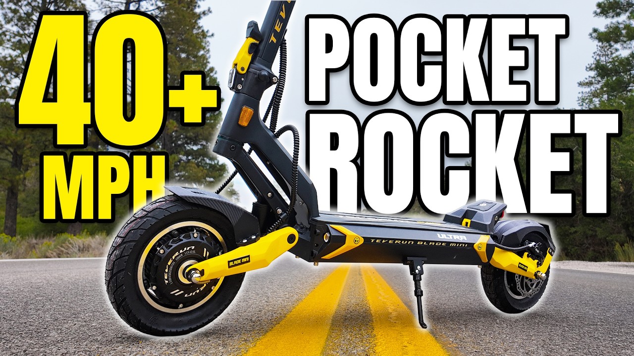TEVERUN BLADE MINI ULTRA: 70km/h Speed, 100KM Range Scooter