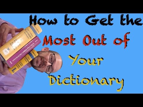 How to Get the Most Out of Your Dictionary - German Learning Tips #15 - Deutsch lernen