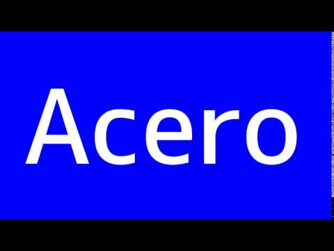 How to say Steel in Spanish