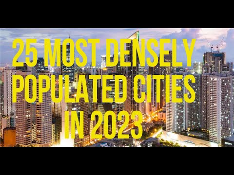 25 Most Populated Cities of the World |According to Population Density | Nerdy Doc | #2023