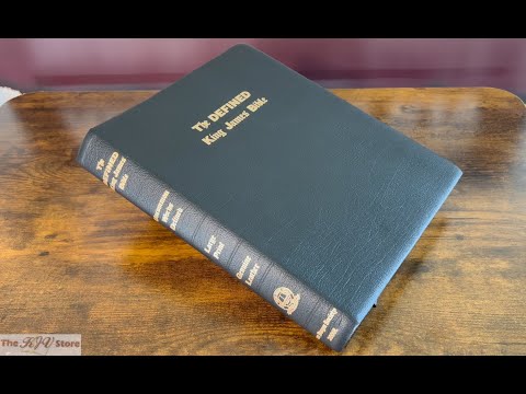 Defined King James Bible Large Print