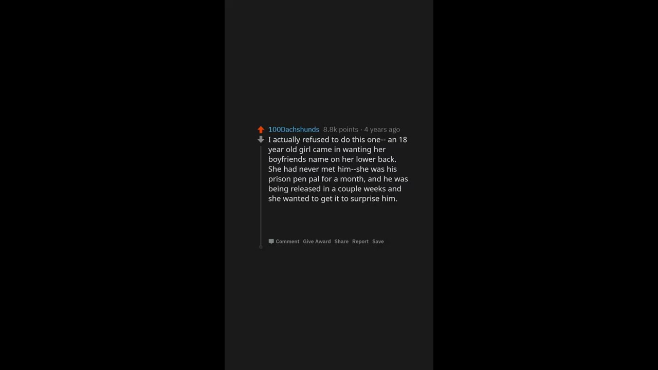 Tattoo Artists, What's The MOST Awkward Tattoo You've Done? #shorts (r/AskReddit)