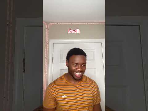 When Satan sees you praying to God..