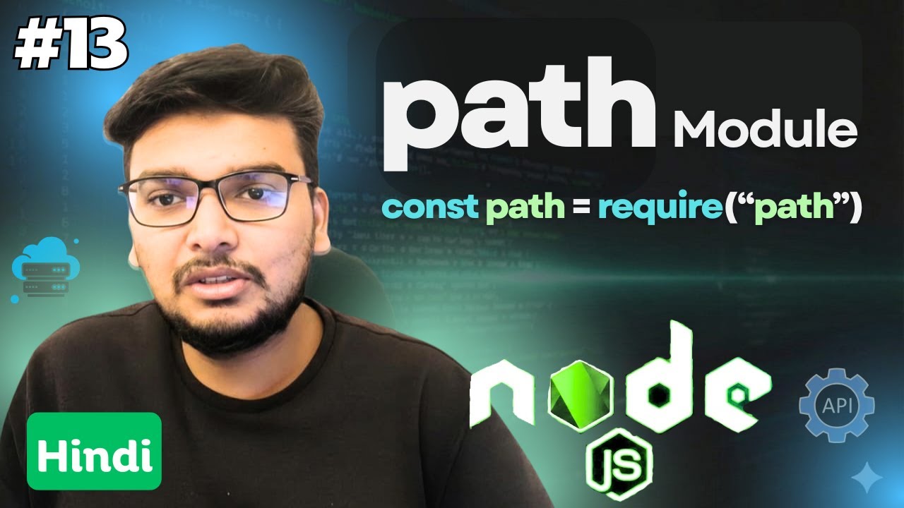 Node.js Path Module Explained | Complete Guide to path Methods (Beginner to Advanced) | Part 13
