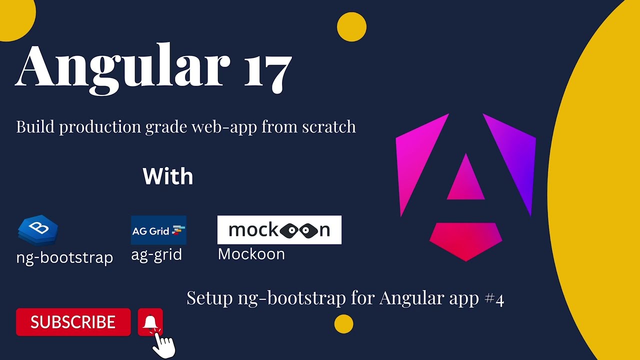 Angular 17, Ng Bootstrap Setup