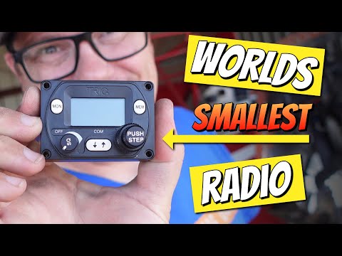 Worlds Smallest Radio! | Trig TY91 Radio Install