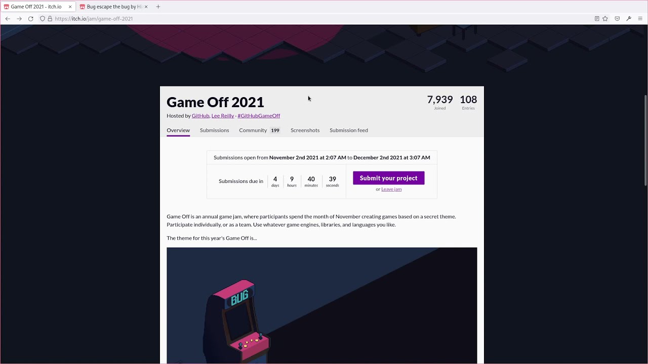 [Ep 3] Raylib Rust | Finishing Bugsweeper for GitHub Game Off '21 | Minesweeper with bug in it