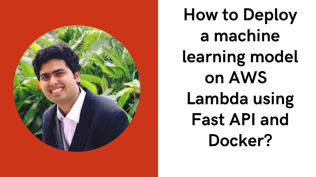 How to deploy machine learning model on AWS lambda using fastapi and docker ?