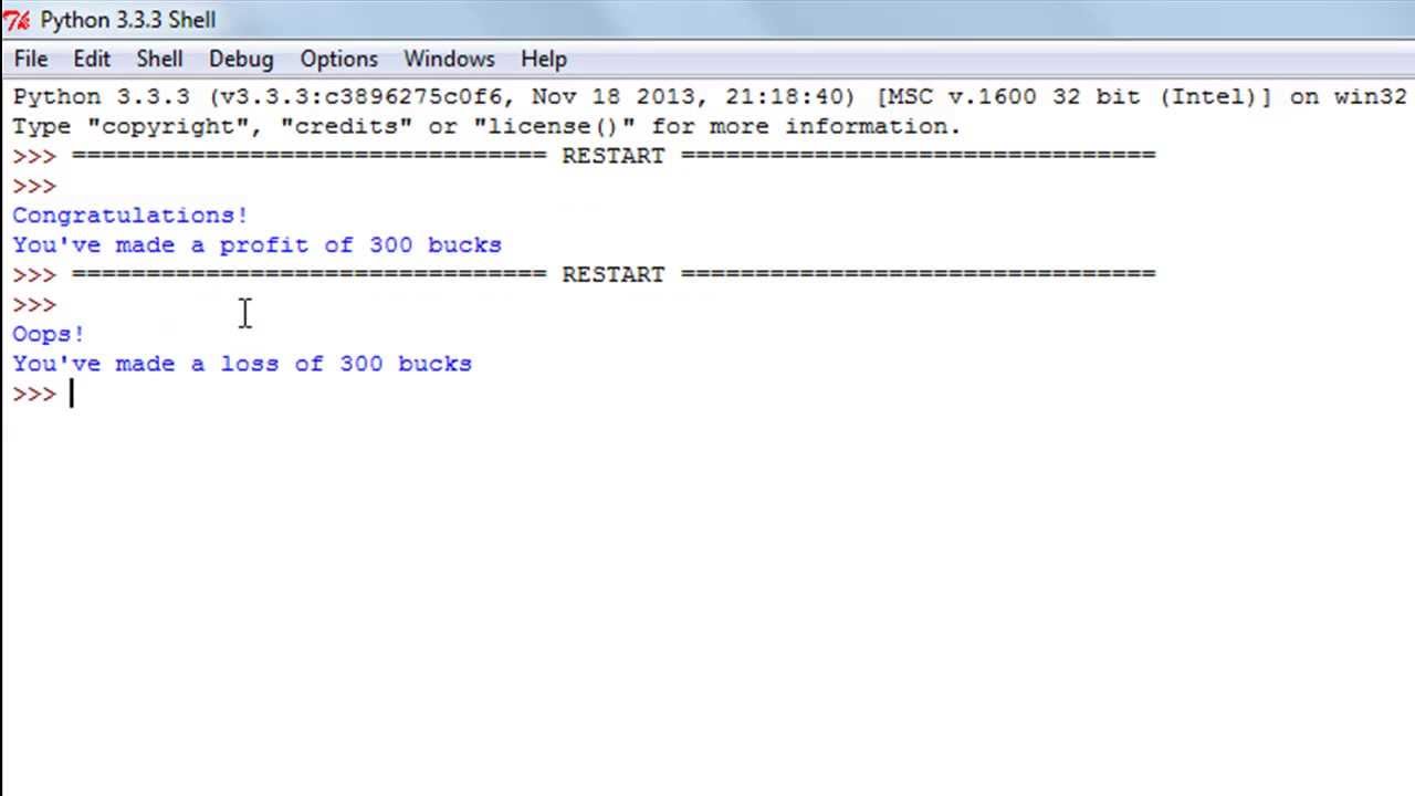 Python Programming Tutorial - 15: The ELIF Statement