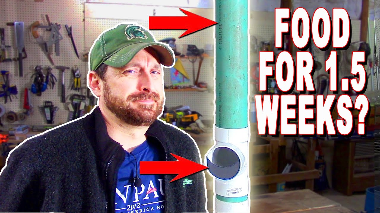 DIY Automatic Chicken Feeder  |  Simple PVC Design | 5 Minute Build For $12