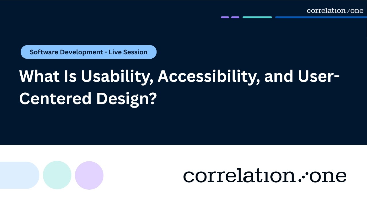 What Is Usability, Accessibility, and User-Centered Design?