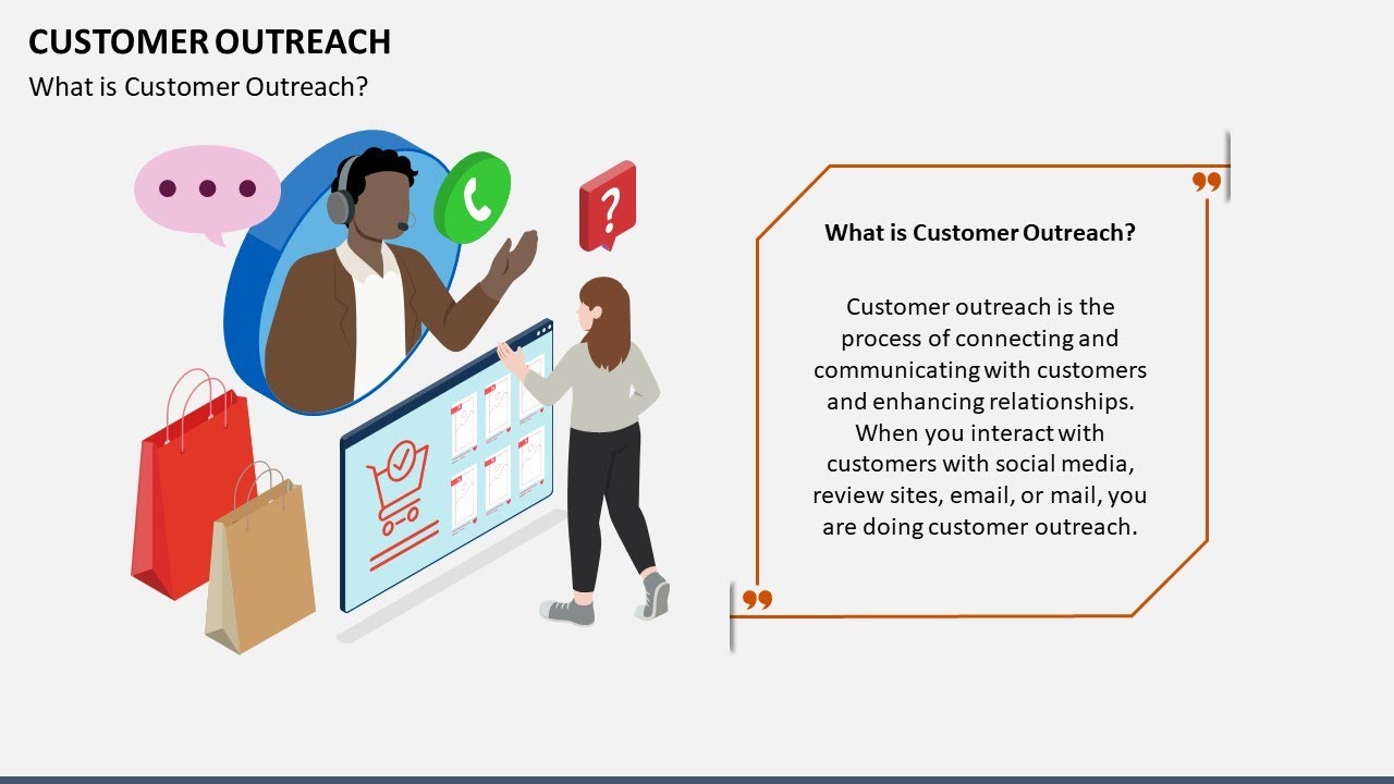 Customer Outreach Animated PowerPoint Template