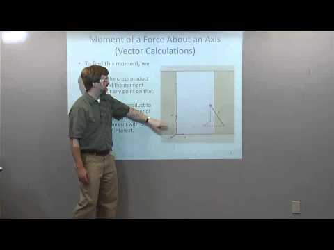 Moment About an Axis - Adaptive Map Video Lecture
