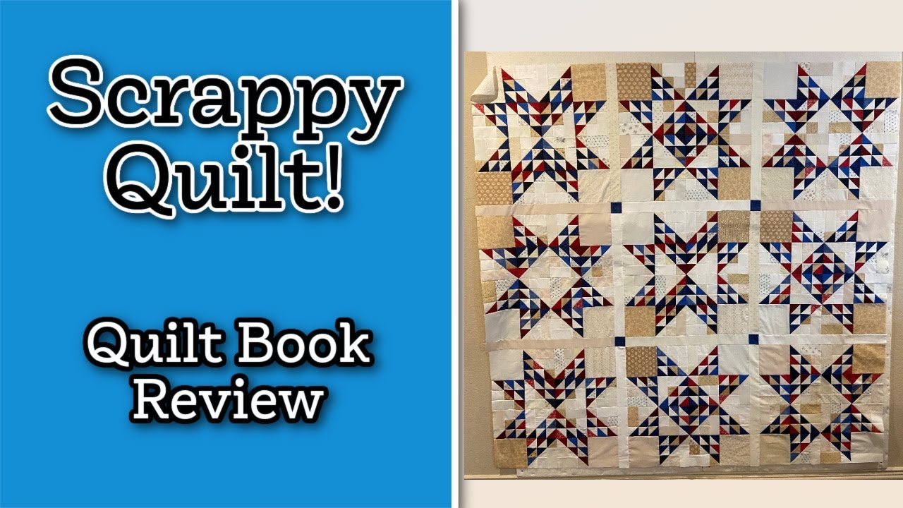 Let's use our fabric scraps!  Oh Scrap! Book Review!