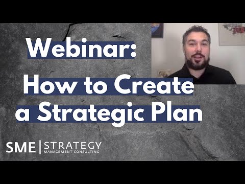 Full Webinar: How to Create a Strategic Plan with Your Team (Virtually)