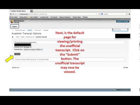 Brandman Student Portal Tutorial