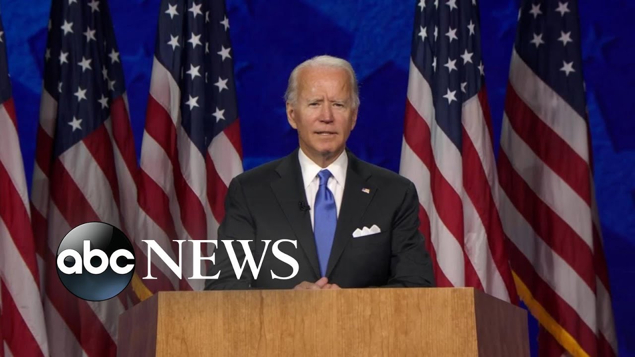 Joe Biden accepts Democratic Party’s nomination [FULL SPEECH]