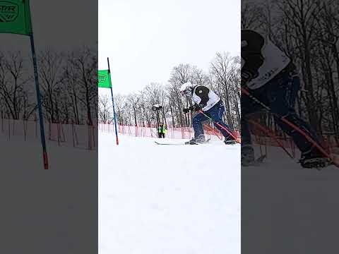 Crash!!! ...but we get back up again! | MACC Ski Racing