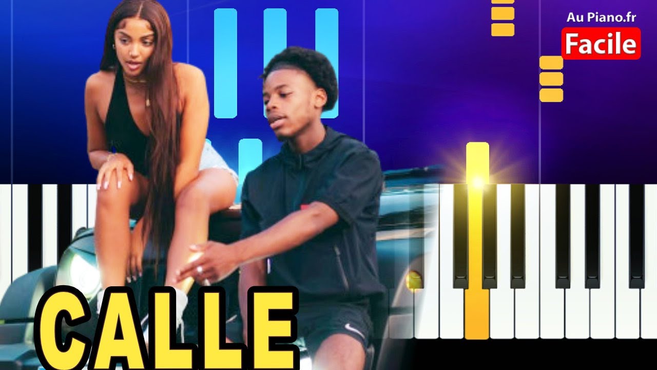 Wejdene ft. Beendo Z - Calle Piano Cover Tutorial Instrumental karaoké Paroles - Au Piano.Fr