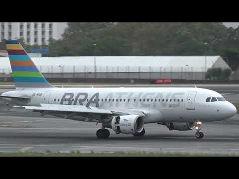 BRA Airbus A319-112 at Lisbon Airport 17/10/2023