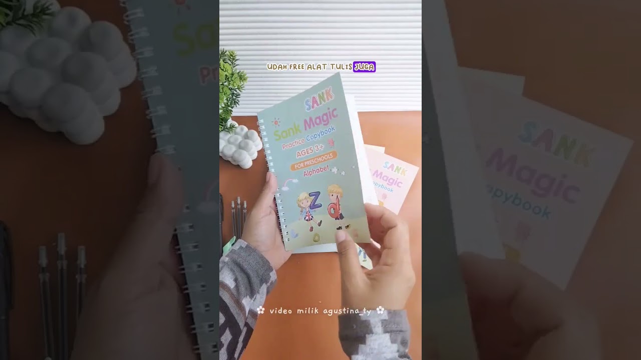 Buku belajar anak / Buku edukasi anak 8ribu dapat 4 pcs buku + alat tulis #shopee #bukuedukasianak