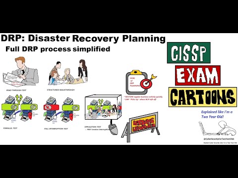 CISSP Cyber Security: DRP: Disaster Recovery Planning #disasterrecovery #drp #disasterresponse