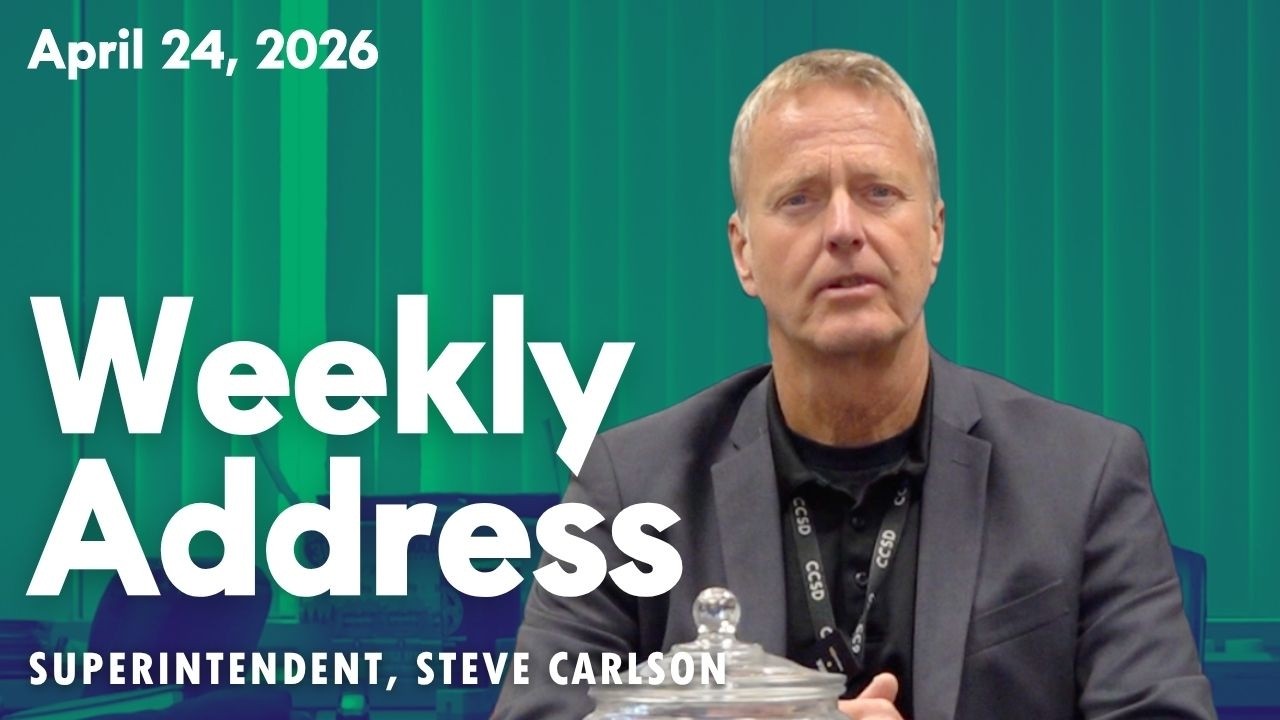 Weekly Superintendent Address: April 24, 2026