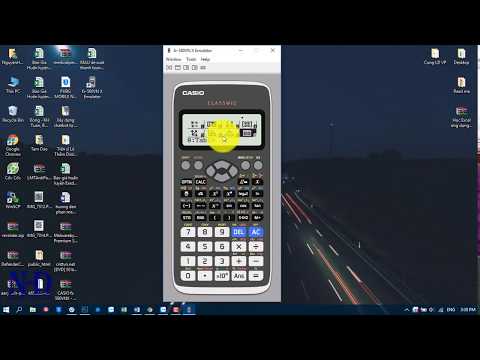 [Windows] - Phần mềm giả lập máy tính Casio FX-580VN X