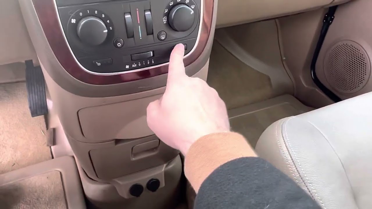 2007 Buick Terraza Interior