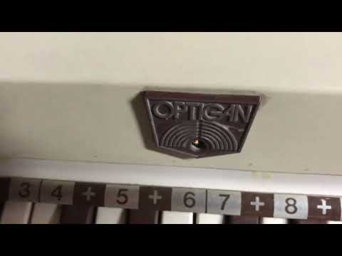 Mattel Optigan 35012 (disk library and bench) | Reverb