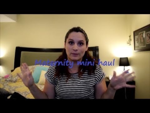 Maternity mini haul: Wish, Target and thrift stores
