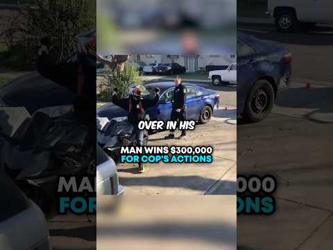 Man WINS $300,000 For Cop’s Actions 😳