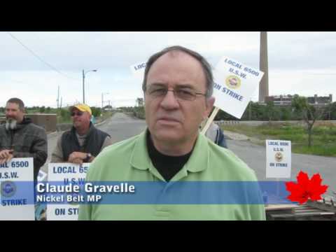Vale Inco workers picket