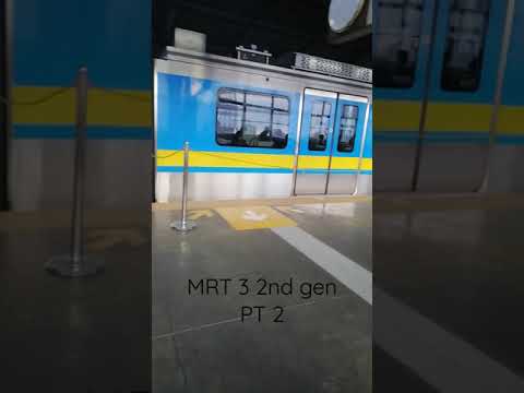 MRT 3 2nd gen #mrt3 #philippines
