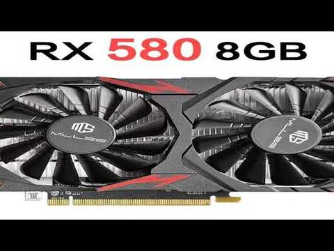 MLLSE AMD RX 580 8GB 2048SP Gaming Graphics Card GDDR5 256Bit PCI-E 3.