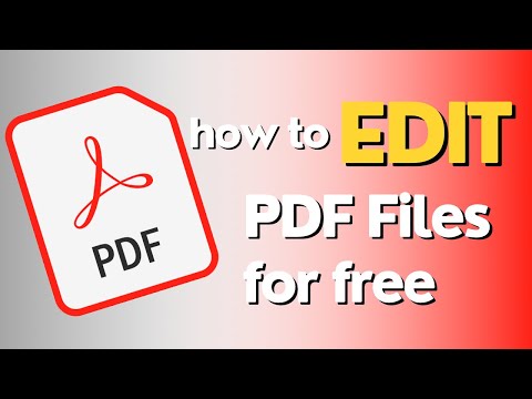 How to edit PDF Files for free on the iPhone