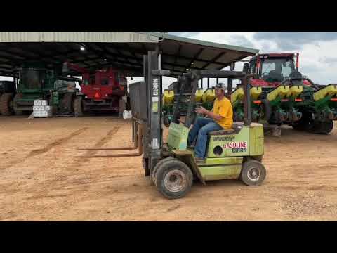 Clark GPX20 Gas Forklift w/dual front wheels Sr# GPX230-0205-8890K0F ...