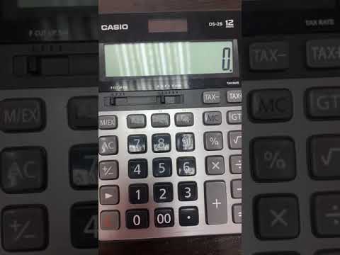 How to Set up Tax or Vat on Calculator