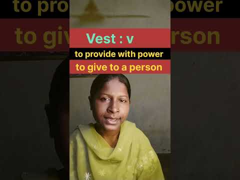 Vest|| Everyday English Word to improve vocabulary @laxmideogam8340