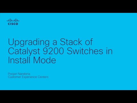 How to Upgrade a Stack of Catalyst 9200 Switches in Install Mode | Cisco IOS XE Upgrade Guide