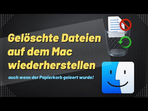 Gelöschte Dateien auf dem Mac wiederherstellen – selbst nach Leerung des Papierkorbs!