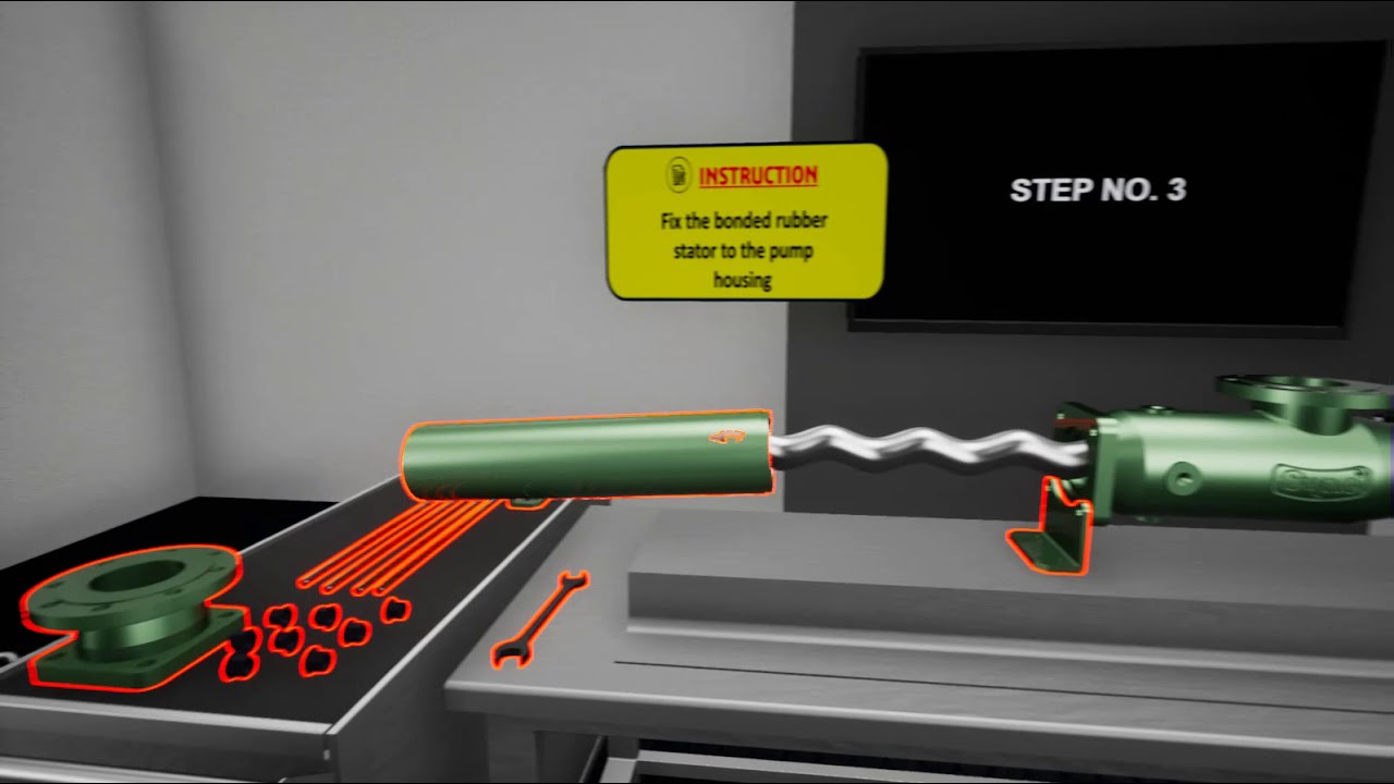 VR Training Simulator | VR Training | Virtual Reality | Installation | Machine Operator Training