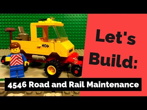 Let’s Build: LEGO 4546 Road and Rail Maintenance [Review] – Brick Bakery