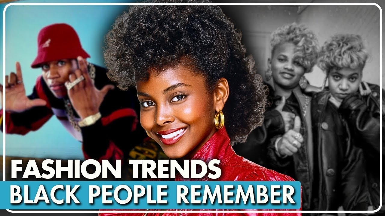 20 Fashion Trends From The 1980s Only Black People Could Pull Off!